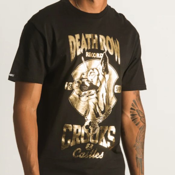 Crooks & Castles | Shirts | Crooks Castles Death Row Records Dog Chain ...